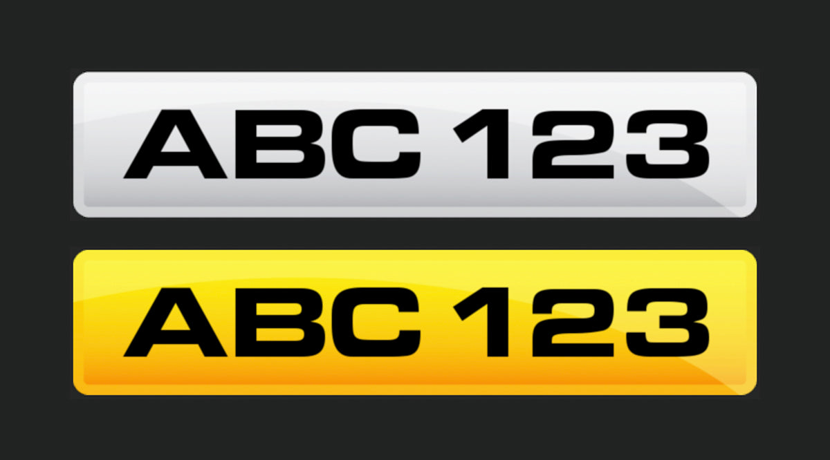 3x3 Registrations – Instant Reg Plates UK Ireland