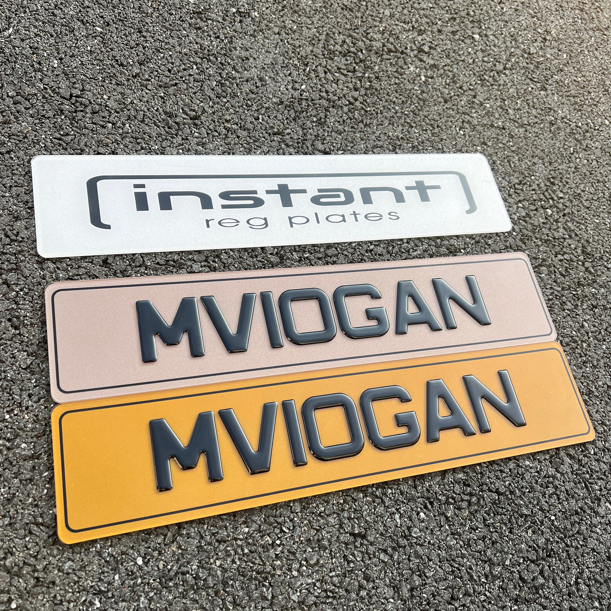 3D Gel Metro 60mm - Tinted – Instant Reg Plates UK Ireland
