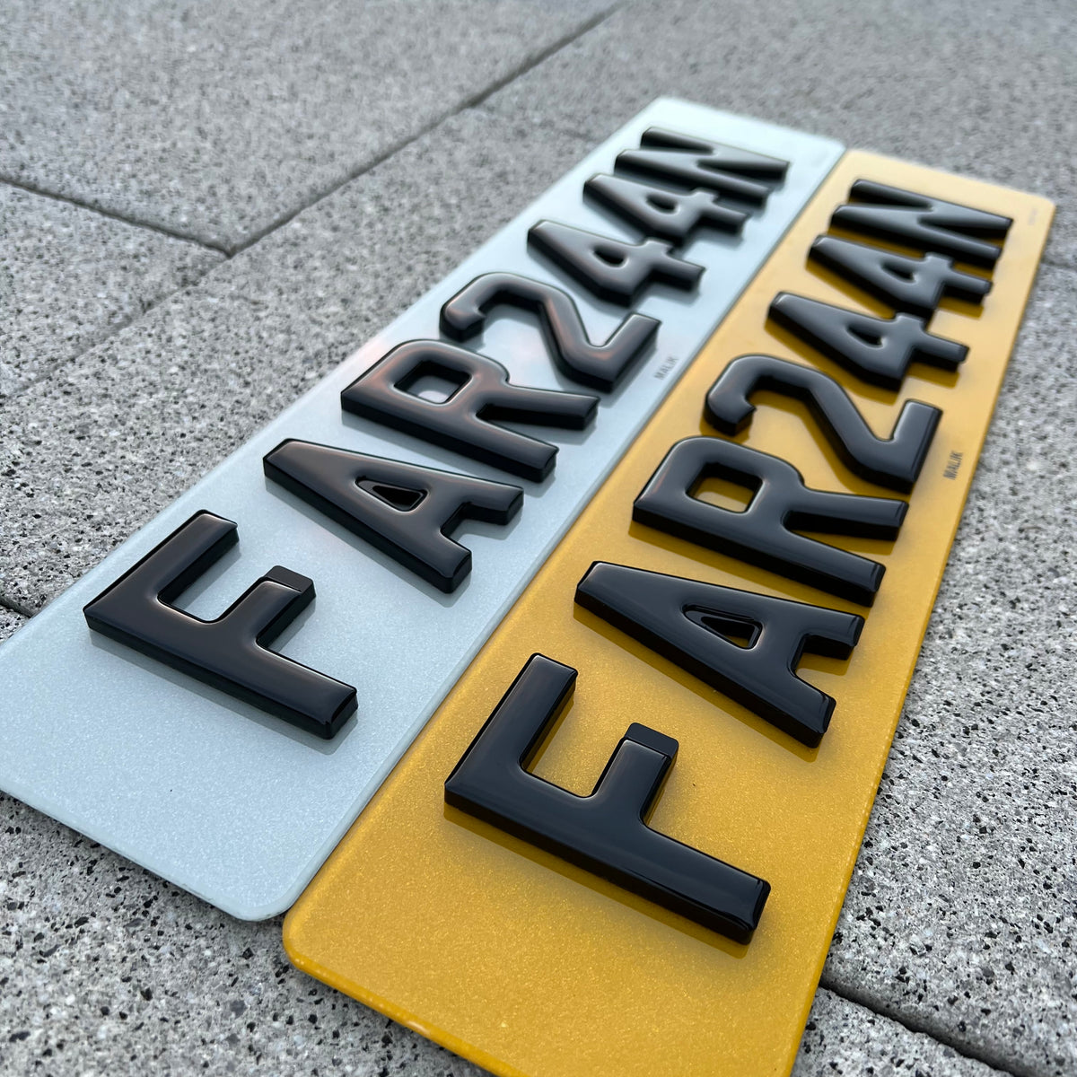 5mm 5D Gel Tops - Standard Road Legal 79mm – Instant Reg Plates UK Ireland